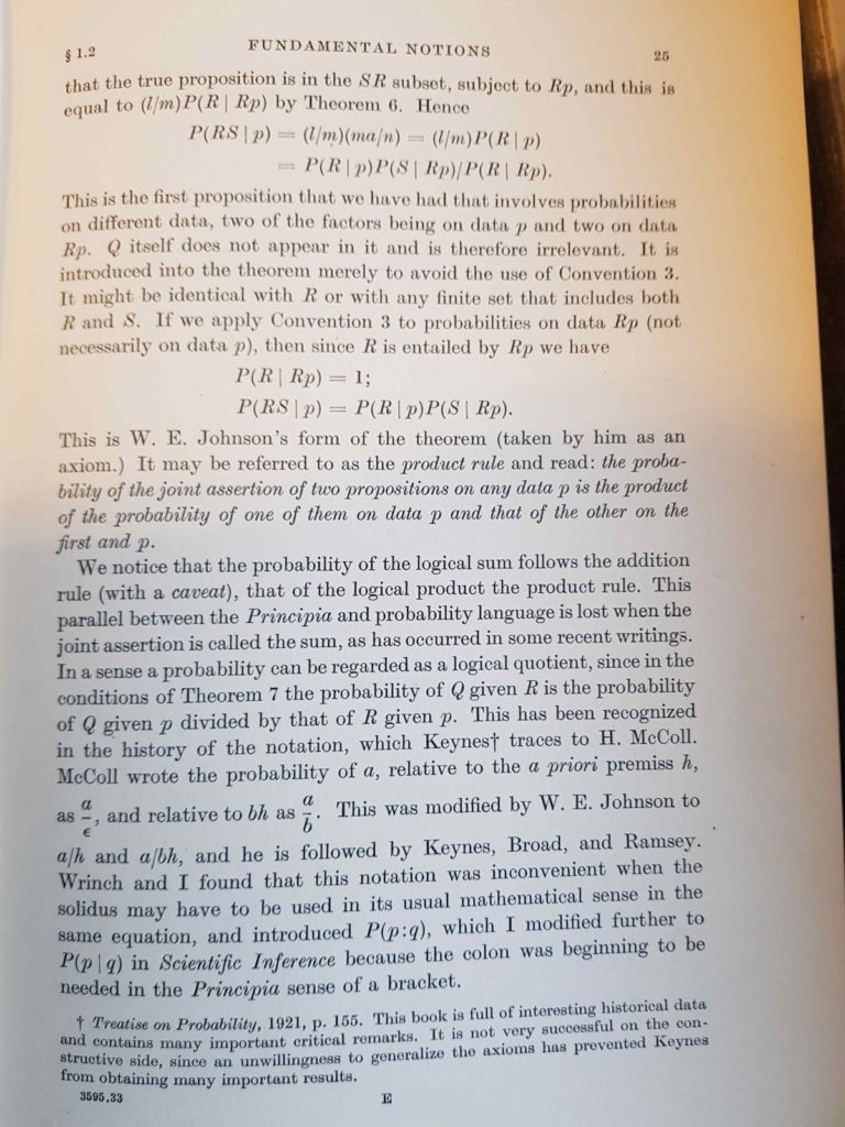 The Man Who Rewrote Conditional Probability – Bayesian Spectacles