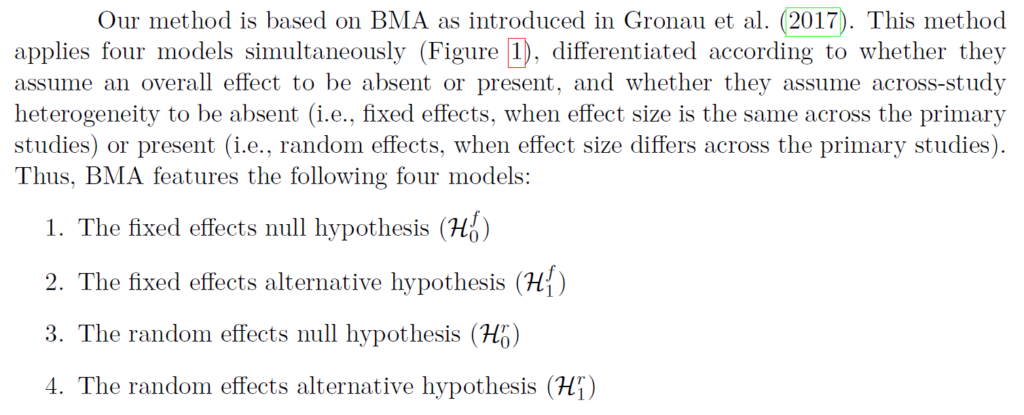 Preprint: Robust Bayesian Meta-Analysis: Addressing Publication Bias with Model-Averaging ...